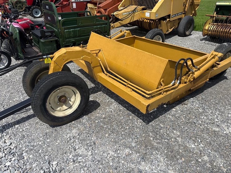 #285 • 3 YARD DOLLY WHEEL DIRT PAN by North Tennessee Tractor & Auction ...