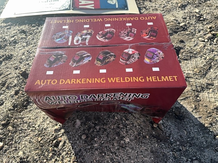 NEW AUTO DARKENING WELDING HELMET NEW SUPPORT EQUIPMENT by Alex Lyon ...