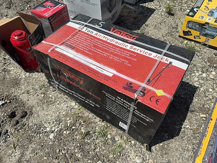 NEW 22 TON SERVICE BOTTLE JACK W/ WHEELS NEW SUPPORT EQUIPMENT by Alex ...