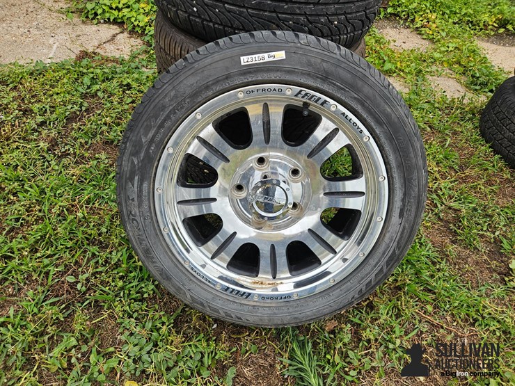 Eagle Alloys 17" Custom Rims And Tires by BigIron Auctions | Auction ...